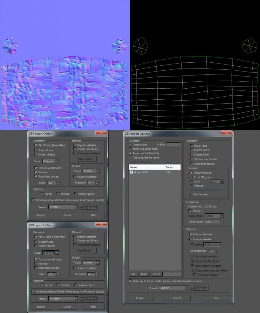 Failed Normal Maps from ZBrush — polycount